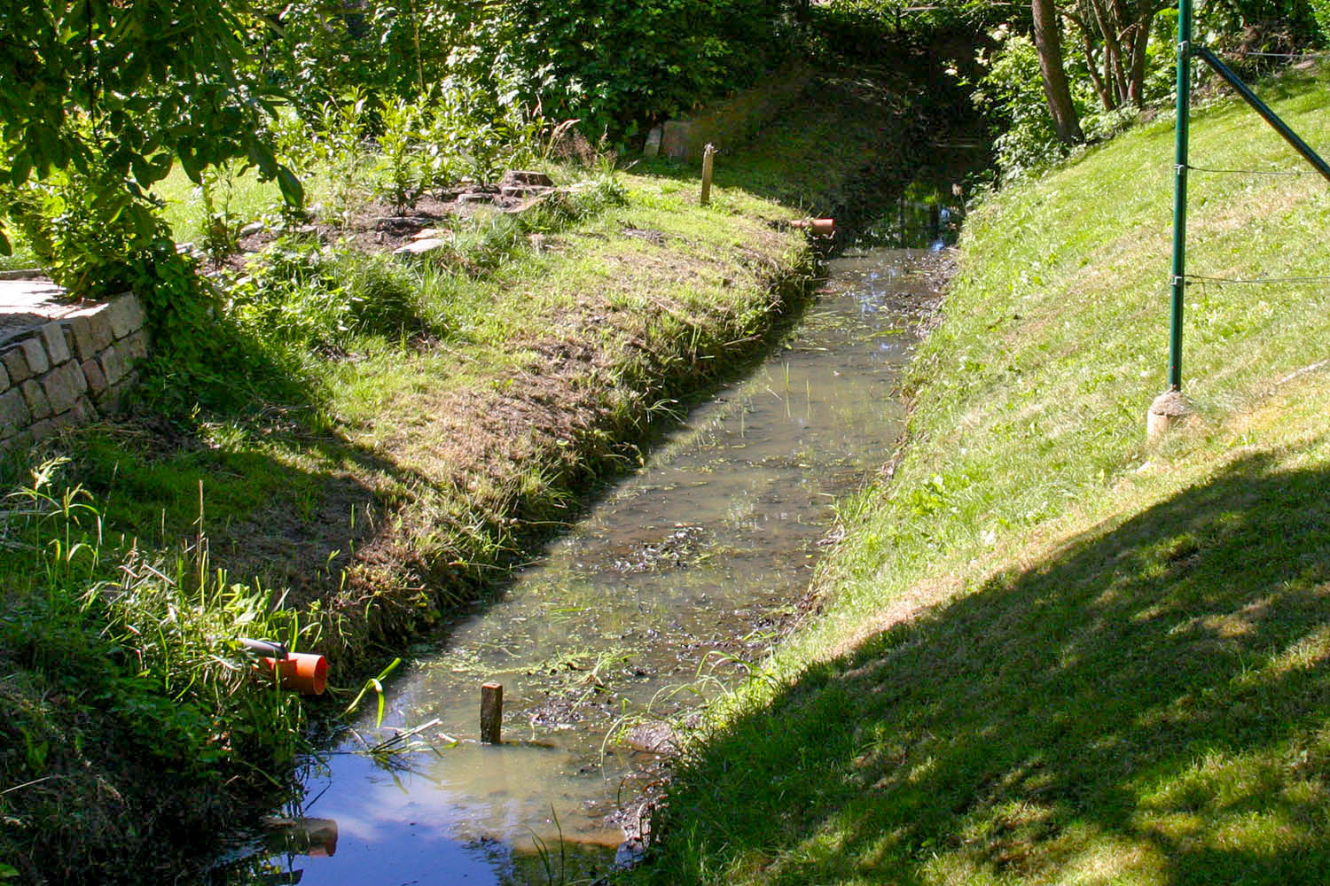 Grabenböschungen und Grabenkanten – Wasserverband Nettelnburg in Hamburg